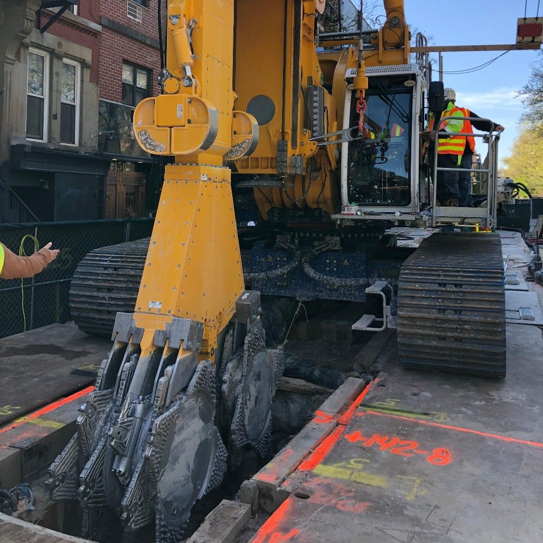 Construction Methodology, CSM, Cutter Soil Mixing - Construction Methodology